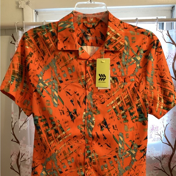 all in motion | Shirts | Mens All In Motion Short Sleeve Resort Shirt ...